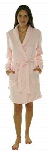 Spa by Charter Club Reversible Terry Robe Pretty Pink XL Brand New with ...