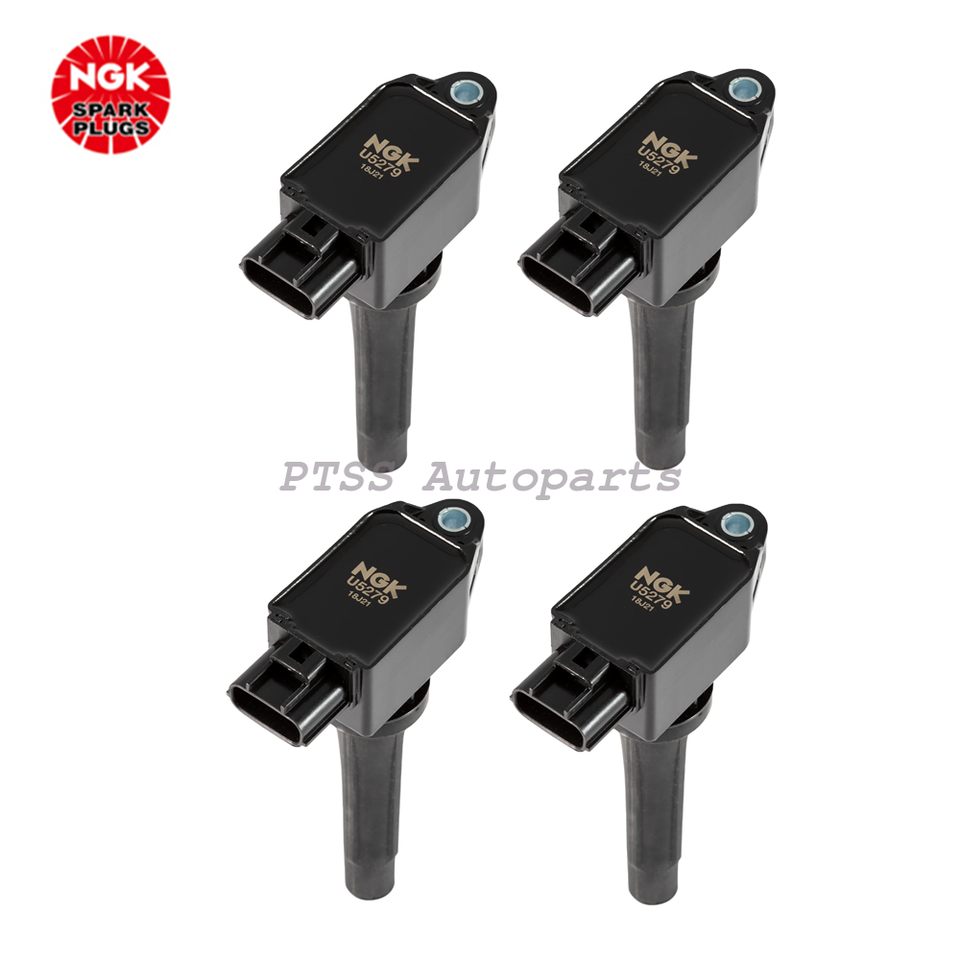4x PE2018100A OEM NGK Ignition Coil For Mazda 3 Sport CX-5 2013-2020 CX ...