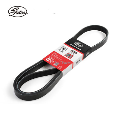 GATES Engine AC Drive V-Ribbed Serpentine Belt 11287618848 For BMW 320i ...
