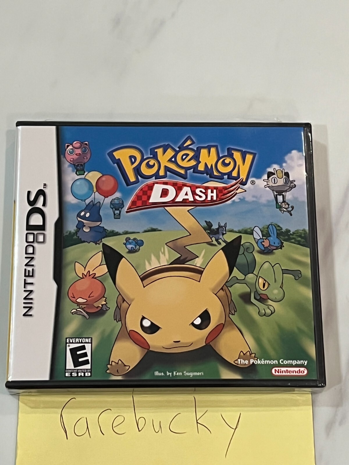 Pokemon Dash (Nintendo DS) NEW SEALED Y-FOLD, US ORIGINAL, NEAR-MINT ...
