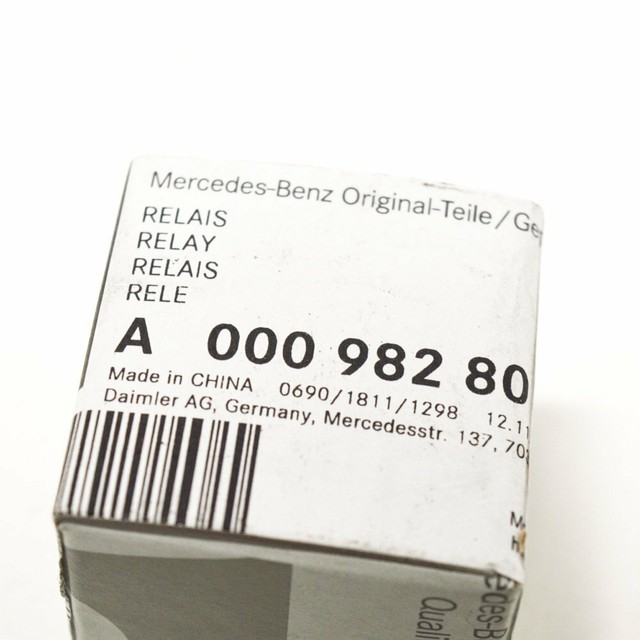 MB CLA W117 Relay A0009828023 Genuine for sale online | eBay