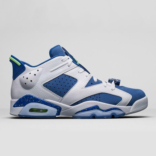 2015 Nike Air Jordan 6 VI Retro Low Seahawks Size 12. 304401-106 | eBay