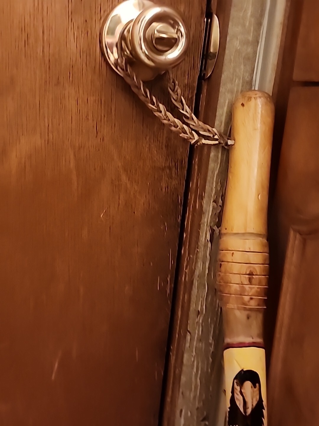 ORIGINAL Tribal Indian Chief Walking Stick PERSONALY… - Gem