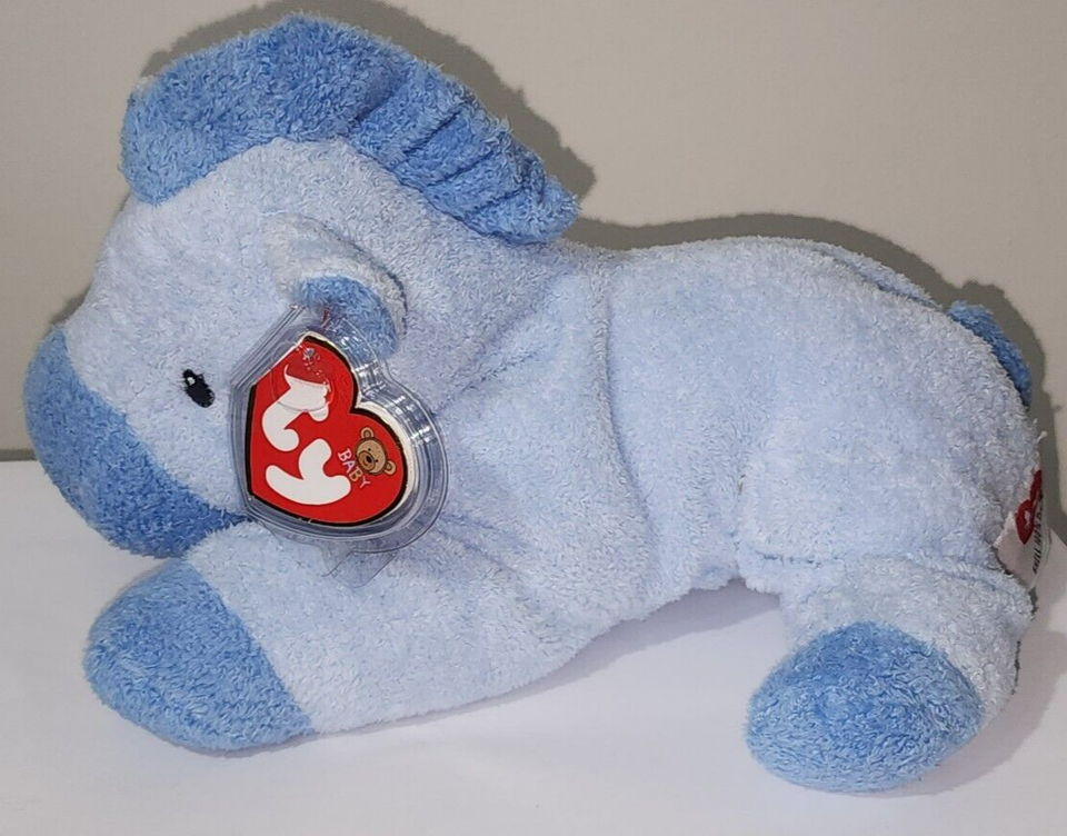 Ty BABY TY - MY BABY HORSEY BLUE the Horse 9" MWMT Soft Plush Stuffed ...