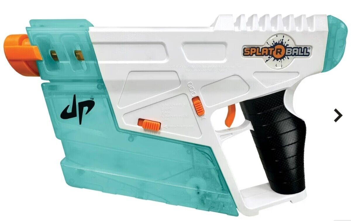 Splat R Ball Dude Perfect Blaster With Glow In The Dark Pyro Ammo ...