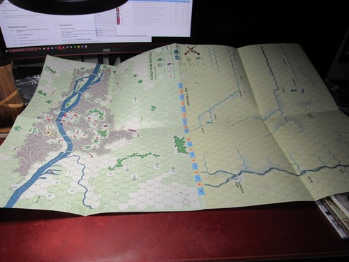 SPI: Strategy & Tactics: 235: Cold War Battles: Map Only | eBay