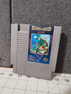 Commando (Nintendo NES, Capcom, 1986) Authentic Cartridge - Working | eBay