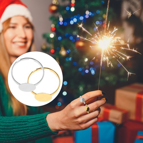 80pcs Creative Finger Ring Bases Ring Finding DIY Accessories DIY Ring ...