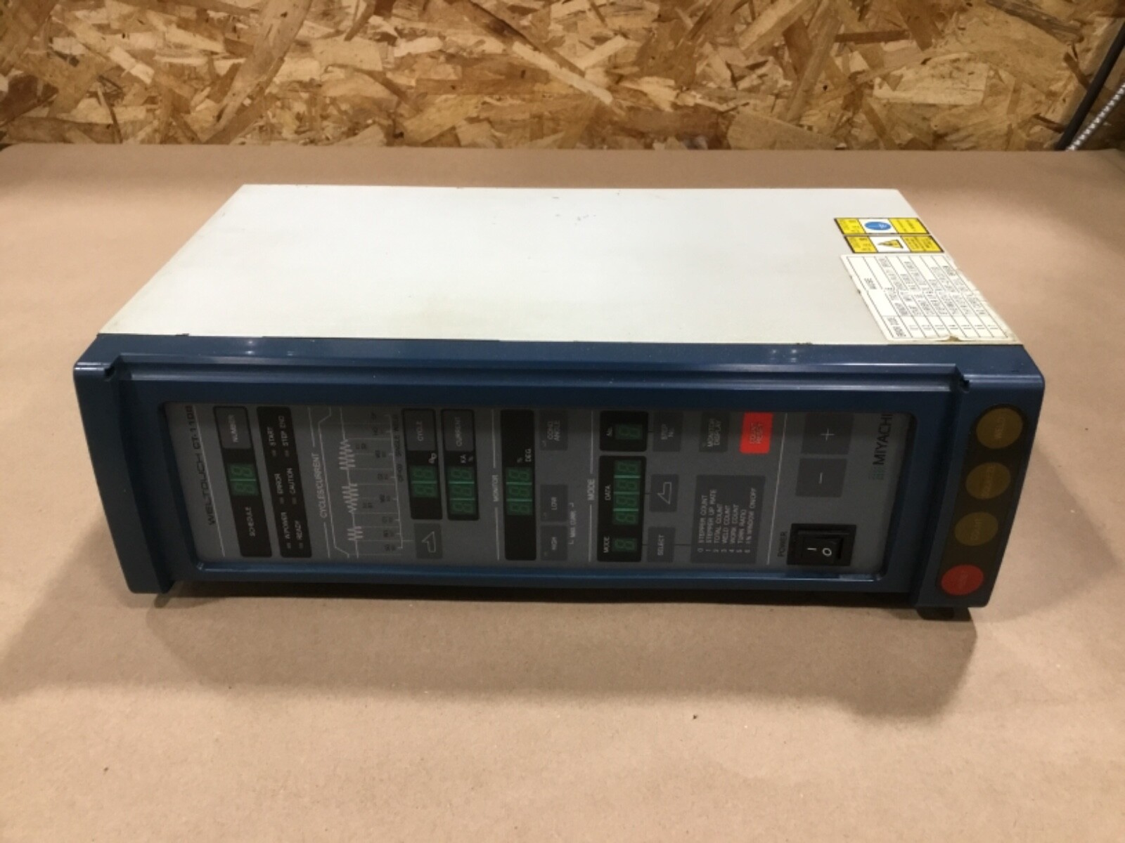 MIYACHI CT-110B WELTOUCH CONTROLLER CT-110B-00-01 #03C37PR4*AD | eBay