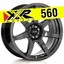 XXR 560 18X8.5 5X100 5X114.3 +35 CHROMIUM BLACK WHEELS (SET OF 4 ...