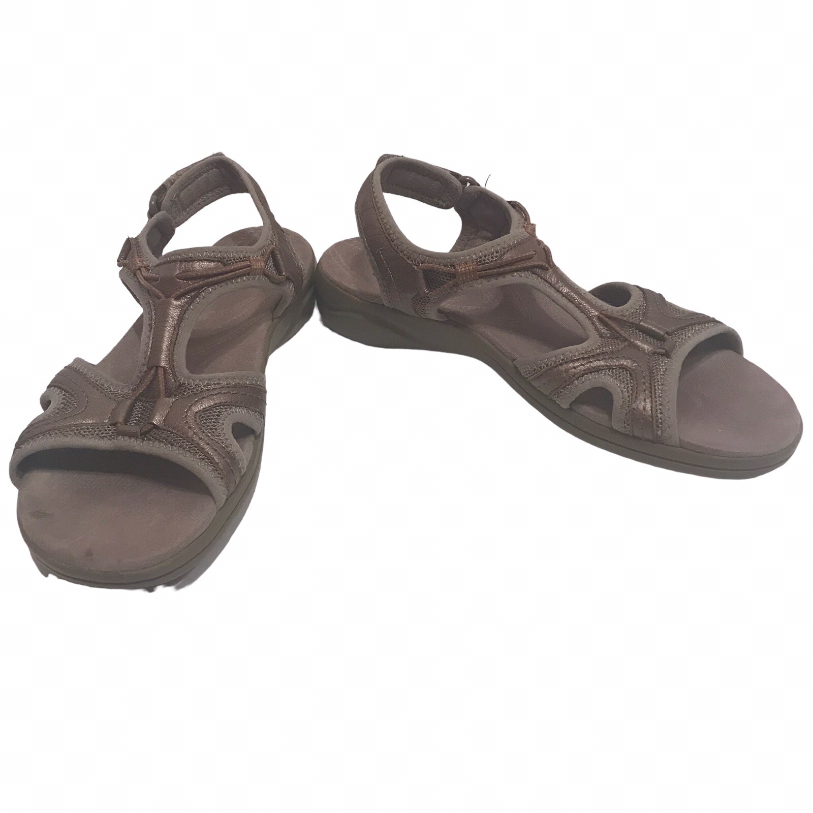 Clarks Women Springers Slingback Sandals Brown Leathe… - Gem