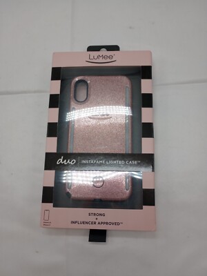 LuMee Duo Instafame Lighted Case for iPhone Xs/ X . New/ Open box | eBay