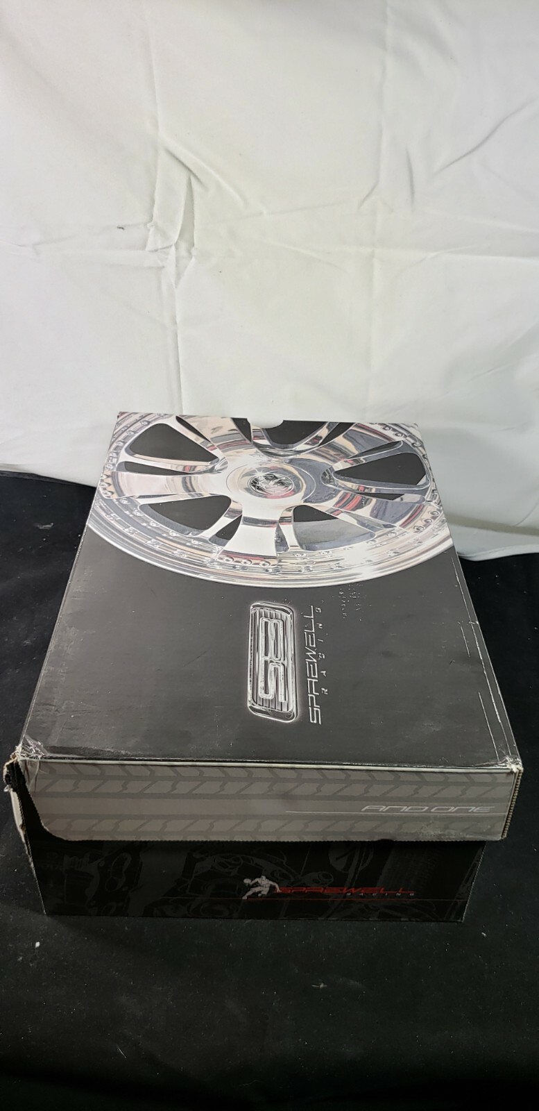 VINTAGE OG AND 1 SPREE MID LATRELL SPREWELL RACING RED SILVER SM9146 ...