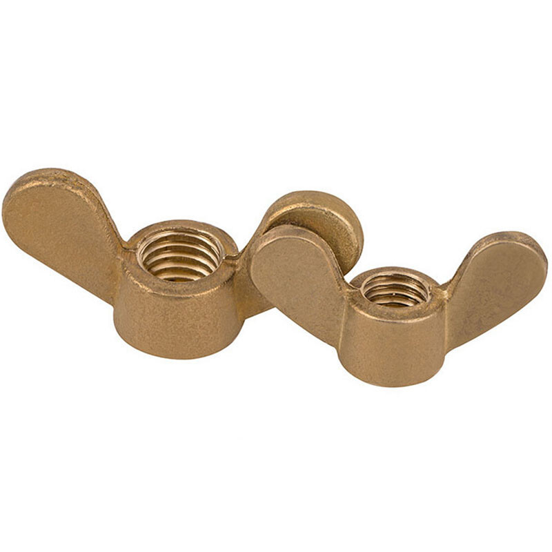 M3 M4 M5 M6 M8 M10 M12 Solid Brass Wing Nut Castellated Thumb Wings NUT ...