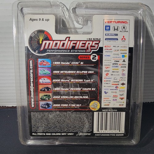 X-Concepts Modifiers Series 2-2000 Acura Integra Type R White 1/64 ...