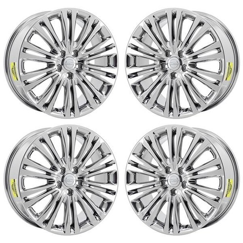 19" CHRYSLER 300 PVD BRIGHT CHROME-C WHEELS RIMS FACTORY OEM 2419 2005 ...