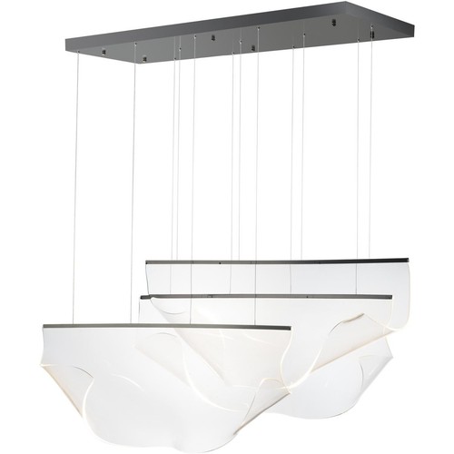 ET2 Contemporary Lighting E24873-133BGM Rinkle Pendant Brushed Gunmetal ...