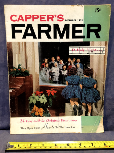 Capper's Farmer December 1959 magazine "They open their Hearts to the ...