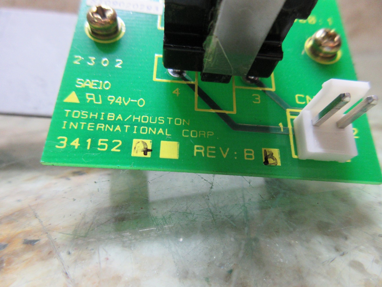TOSHIBA BOARD 34152A REV:B 2302 SI09020293 CNC EDM 34152 A STAR ROBOT ...