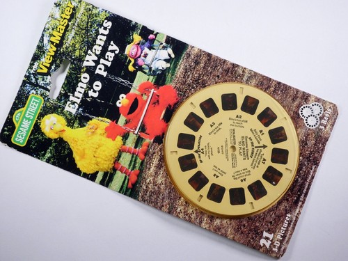 View-Master Sesame Street Elmo Wants to Play - 3 reel packet 4125 | eBay