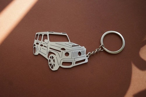 Fits for Mercedes AMG G63 Keychains Metal Key Ring Accessory Gift Car ...