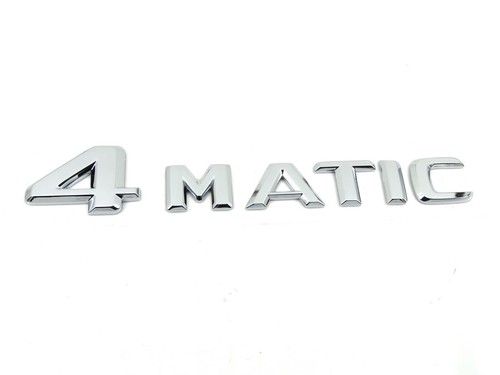 Genuine New MERCEDES 4MATIC BOOT BADGE C-Class E-Class S-Class ML CLS ...