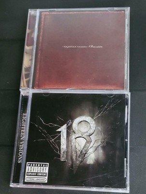 Eighteen Visions and Obsession CDs by Eighteen Visions Trustkill ...