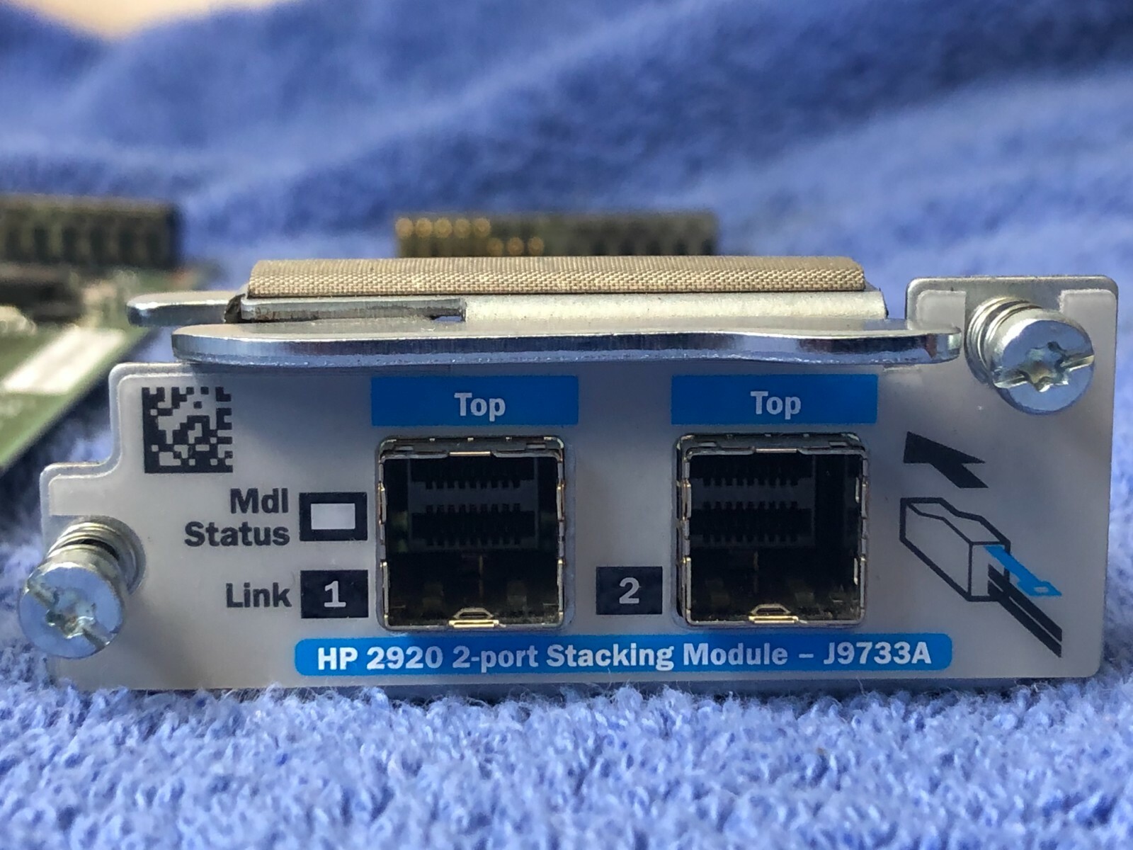 1 J9733A HP Enterprise 2920 2 Port Stacking Module Comes With 30- Day ...