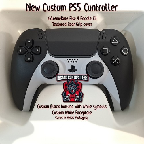 PS5 DualSense Pro Controller rear remap paddles Hair triggers extra NEW ...