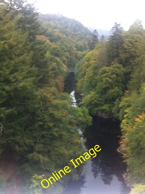 Photo 12x8 View of the footbridge over the River Garry Tenandry c2013 ...