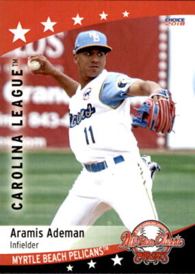 2018 Carolina League All-Stars Choice #15 Aramis Ademan Dominican ...