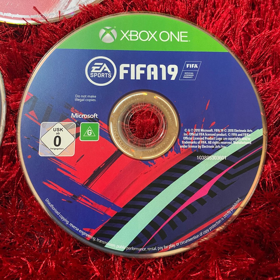 3 x Microsoft XBox One Games Fifa 18, Fifa 19 and WWE 2K15 Discs Only ...