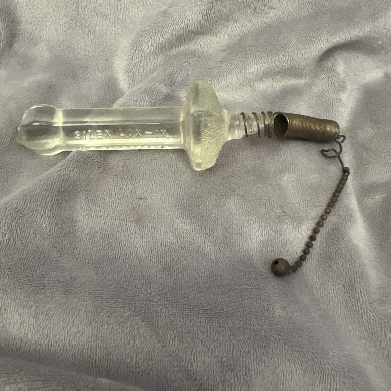 VINTAGE Silex LOX-In Glass Filter Rod Percolator Coffee Pot w/Spring ...