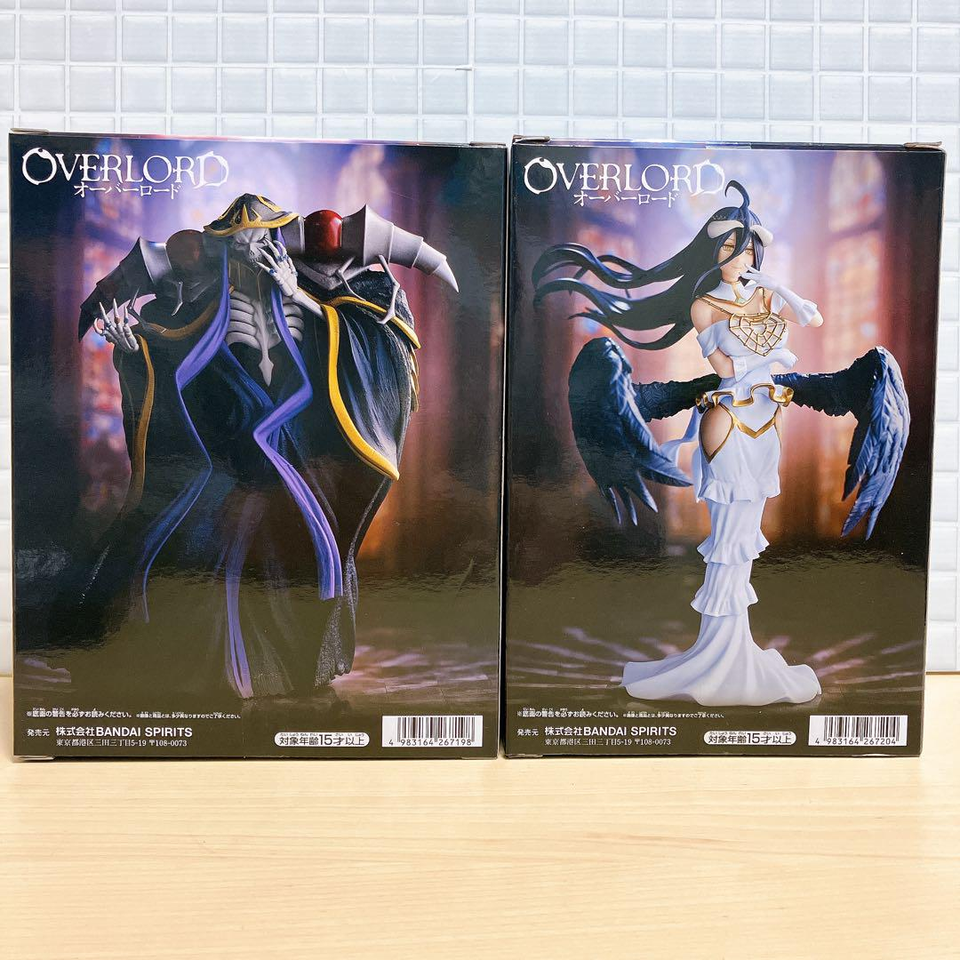 Overload Ainz Ooal Gown Albedo Figure Set of 2 NEW | eBay