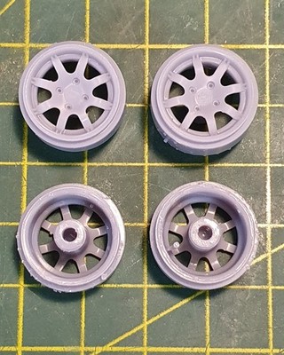 1/32 Slot Car Wheels - Scalextric Peugeot 205 T16 Speedline | eBay