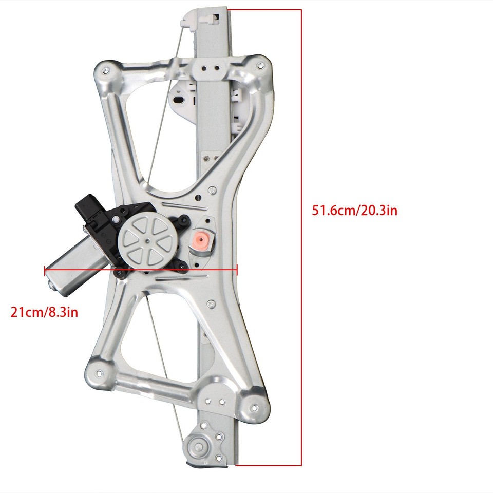 748-476 For Honda Civic 2006 07-11 L4 Front LH Power Window Regulator w ...