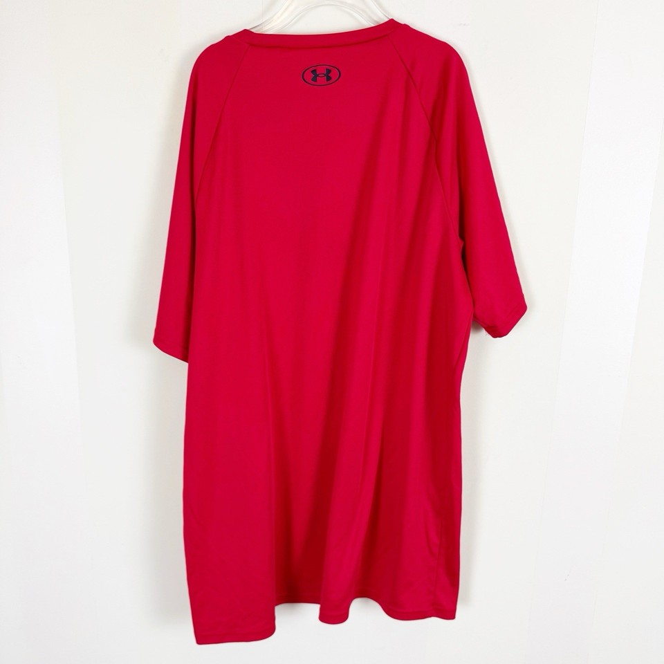 Under Armour UA Tech Repeat Logo T-Shirt Boy's Red Size XL Pre-Owned | eBay