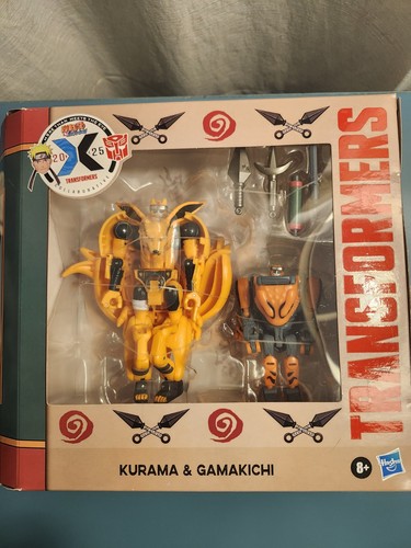 Hasbro Transformers and Naruto Shippuden Collaboration Kurama Gamakichi ...