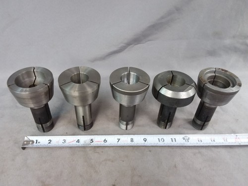 LOT 5x - Hardinge 5C Collets - Emergency Step Collet 2" and 3" | eBay