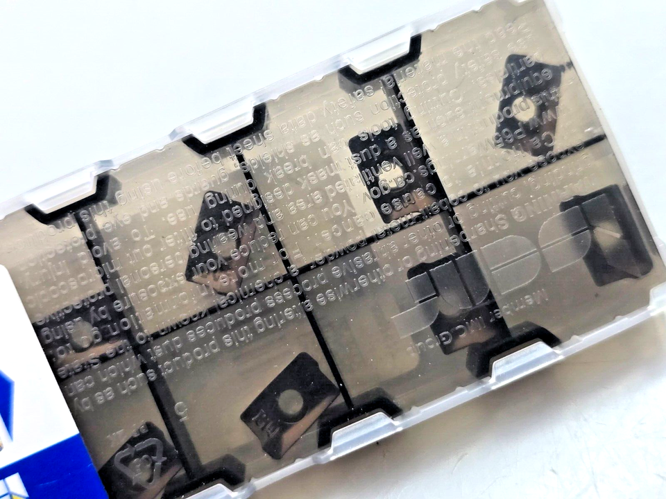 Iscar HM90 APKT 1003PDR IC908 Carbide Shoulder Milling Inserts (Box of ...