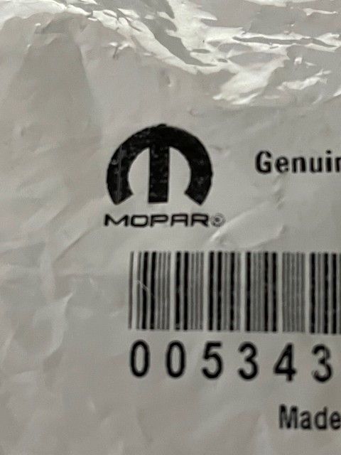 ABS Wheel Speed Sensor Rear Mopar 52125003AD fits 2018 Jeep Wrangler ...