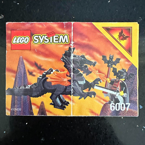Lego Instructions: Bat Lord (6007) | eBay