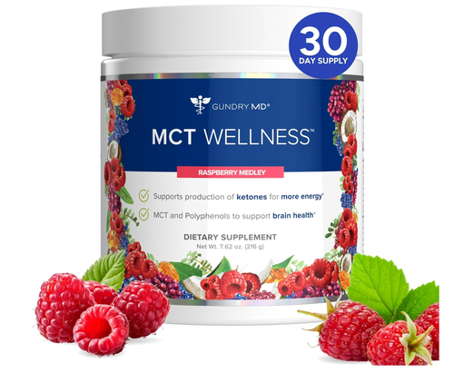 Gundry MD MCT Wellness Powder to Support Energy, Ketone Production and ...