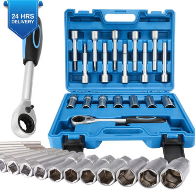 Shock Absorber Tool Kit 18pc Suspension Strut Nut Removal Top Mount ...