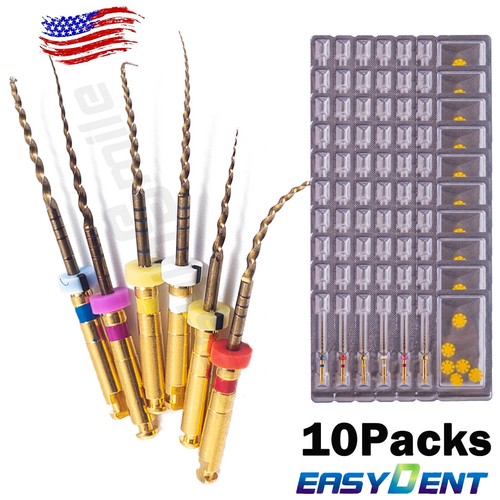 Endo Rotary Files SX-F3 Pro Gold Rotary endodontic Root Canal Files 21 ...