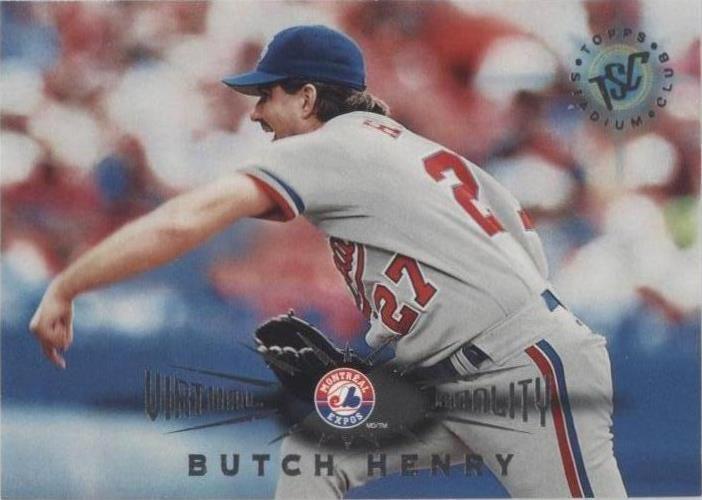 1995 Topps Stadium Club - Virtual Reality Butch Henry #146 for sale ...