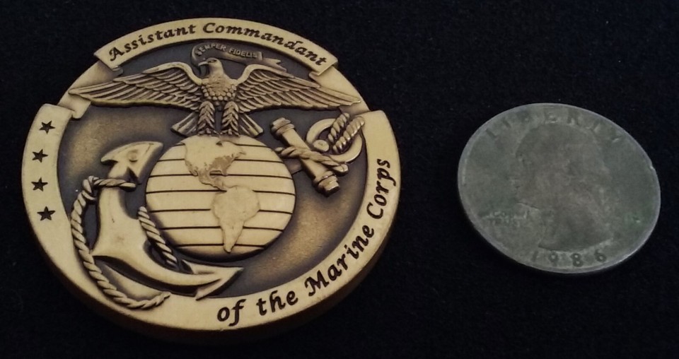 USMC 4 Star General Assistant Commandant Paxton Marine Corps USMC ...