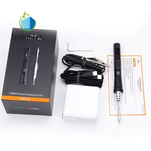 TS80P Smart OLED Adjustable Soldering Station Solder Iron Repair Tool ...