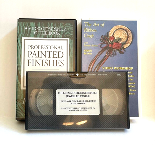 A SELECTION OF 5 DIFFERENT VHS MASTER MINIATURISTS TAPES | eBay