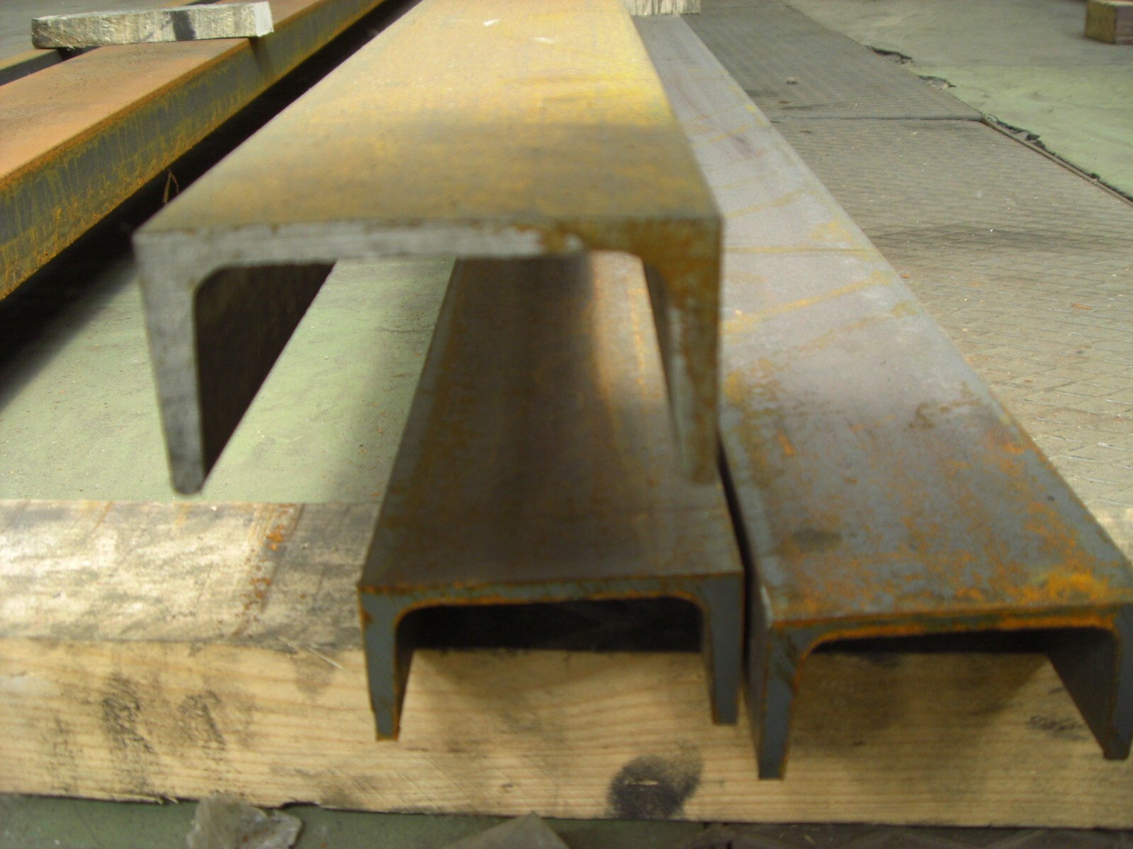 U-Stahl S235 roh-Metall Eisen Stahl U-Träger U-Eisen Profil Formstahl ...